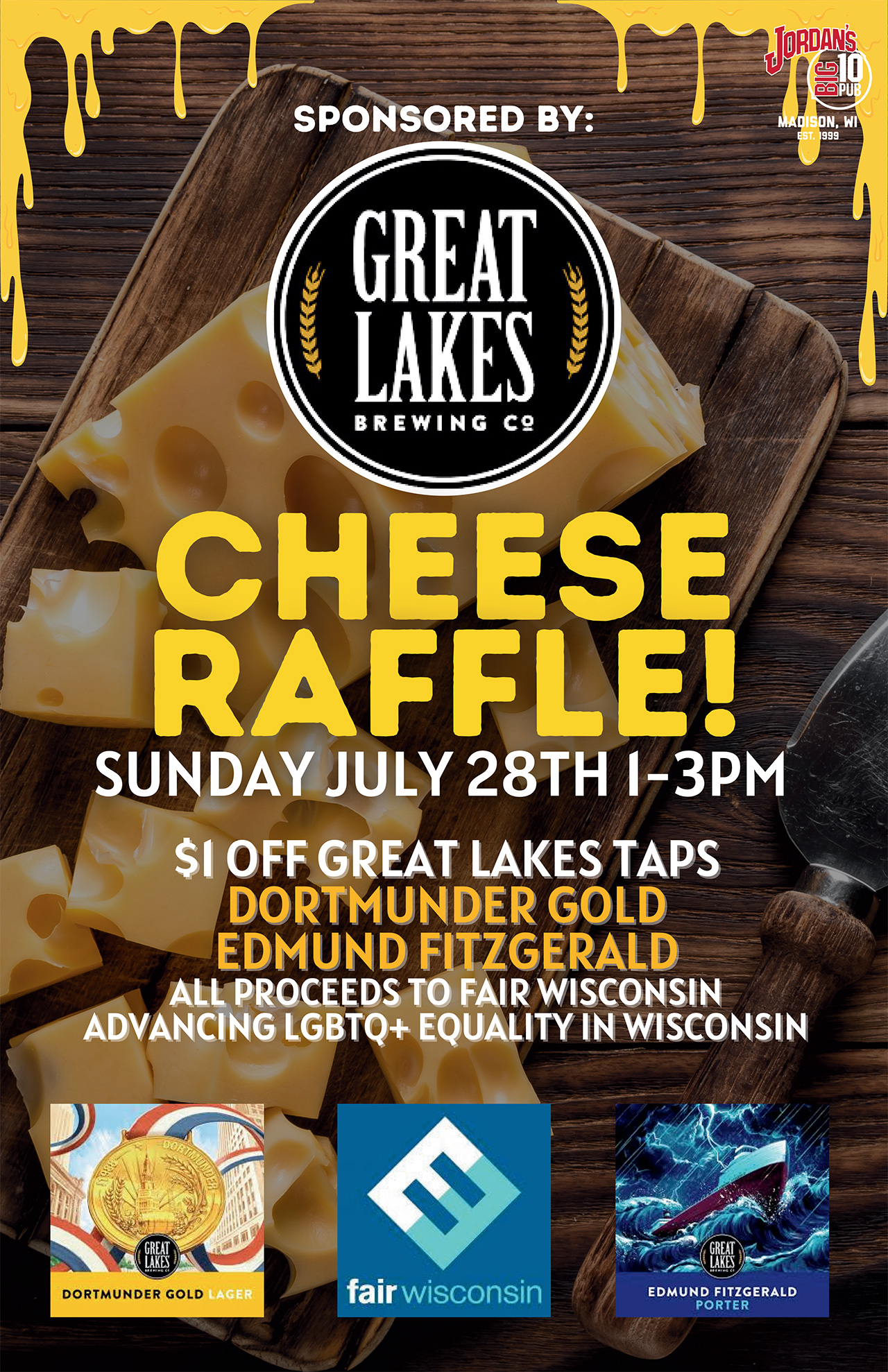 Events – Jordan's Big 10 Pub – Madison, WI